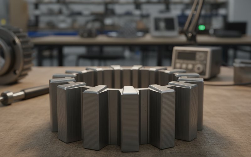 SRM Lamination Stacks: Tooth Shape & Noise Control